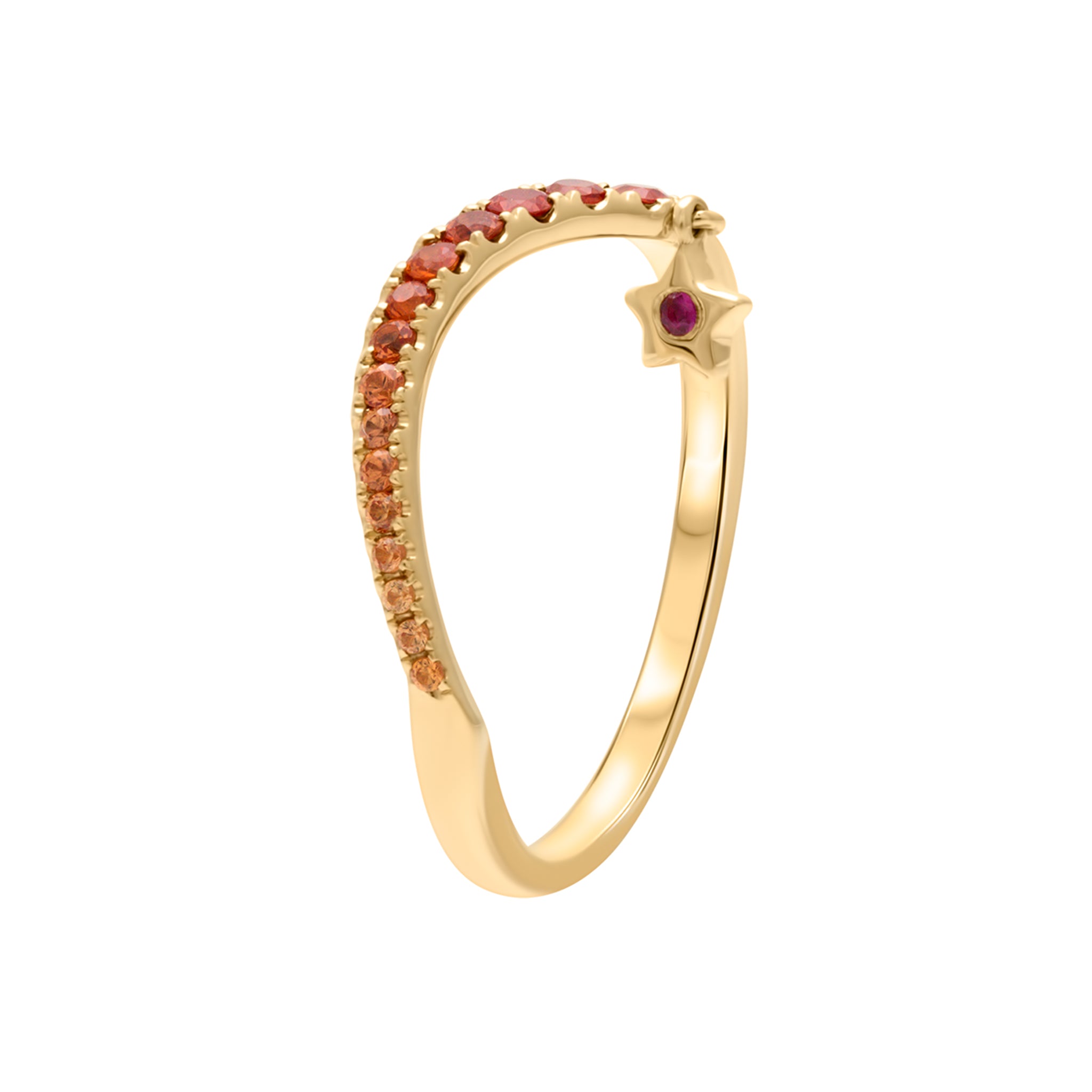 Midday Shooting Star Ring – Marmari